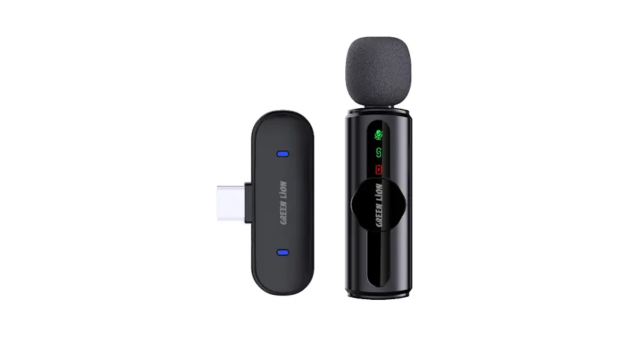 Green Lion GM-75X Microphone 3 In 1 - Black