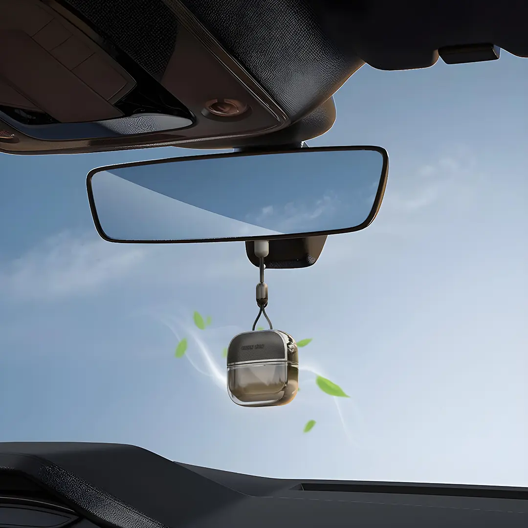 Green Lion Drive Mist Hanging Car Diffuser - Clear