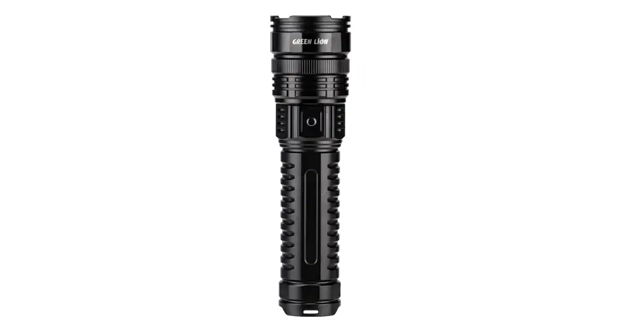 Green Lion Hyper Ray LED Torch - Black